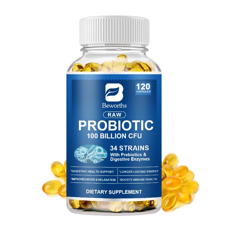 Probiotic Enzyme Digestion Supporting Capsules – B Beworths