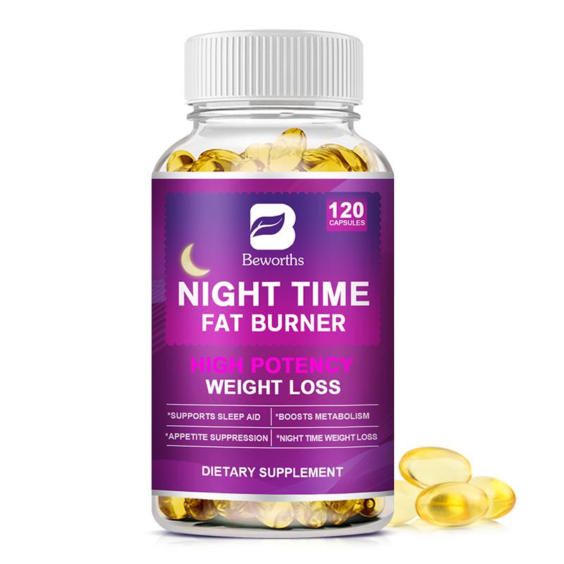 Night Time Fat Burner Capsules – B Beworths